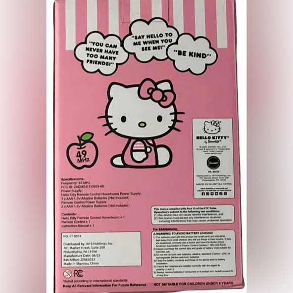 Sanrio | Toys | Hello Kitty Remote Control Collectible Toy Nwt | Poshmark